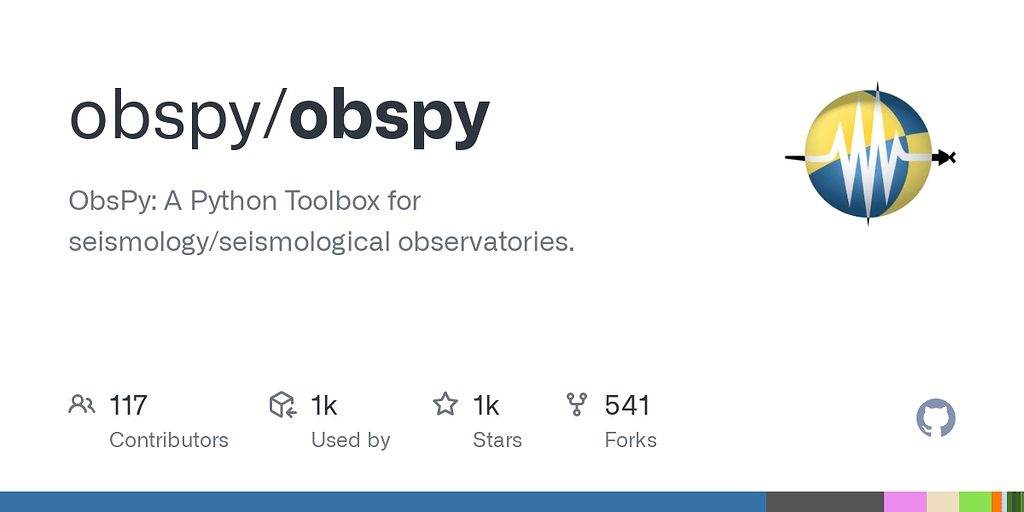 Release of ObsPy 1.1.1 - Users Mailing List Archive - ObsPy Forum